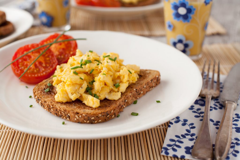 Are scrambled eggs healthy?