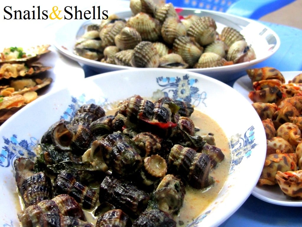 Are snails and shellfish meat?