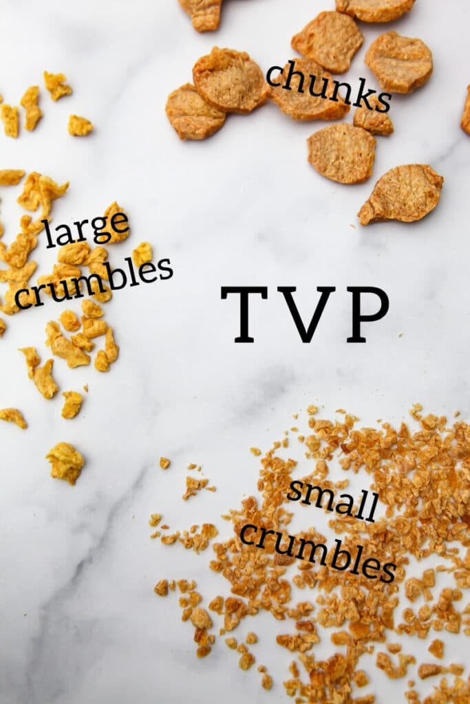 Are soy chunks and TVP the same?
