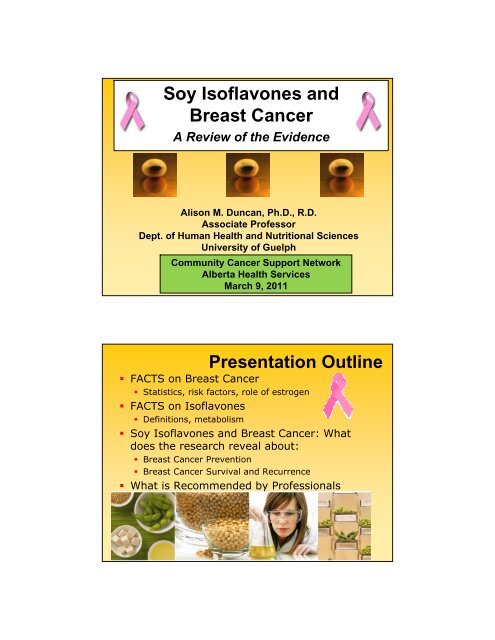 Are soy isoflavones safe for breast cancer survivors?