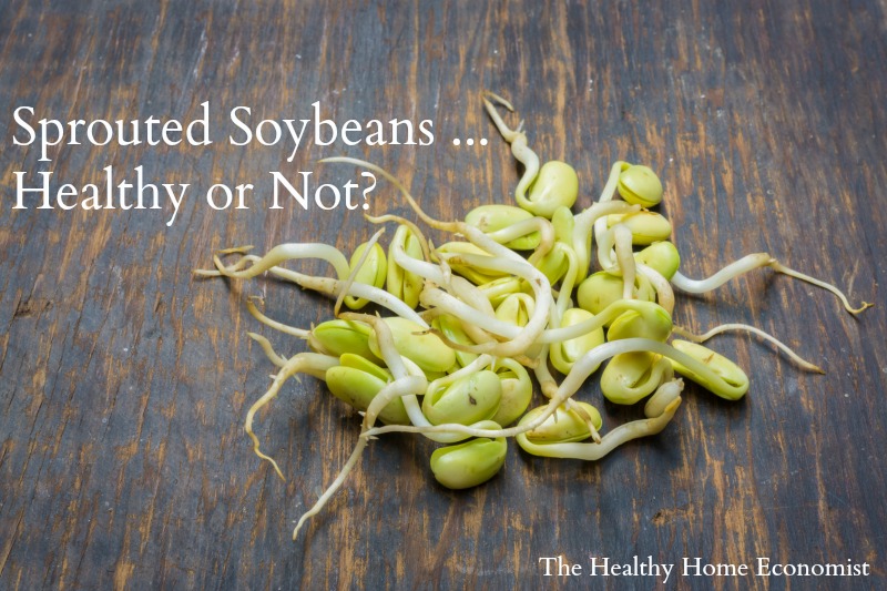 Are sprouted soybeans healthy?