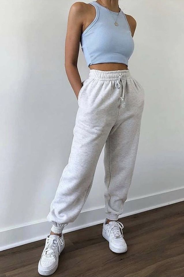 Are sweatpants cute for a teen girl?