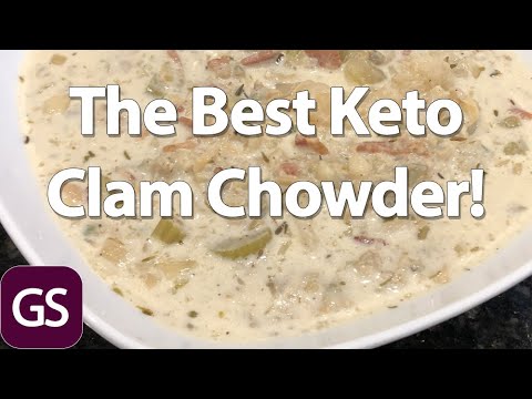 Are there a lot of carbs in clam chowder?