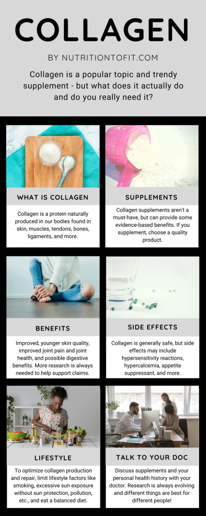 Are there any negative side effects to taking collagen?