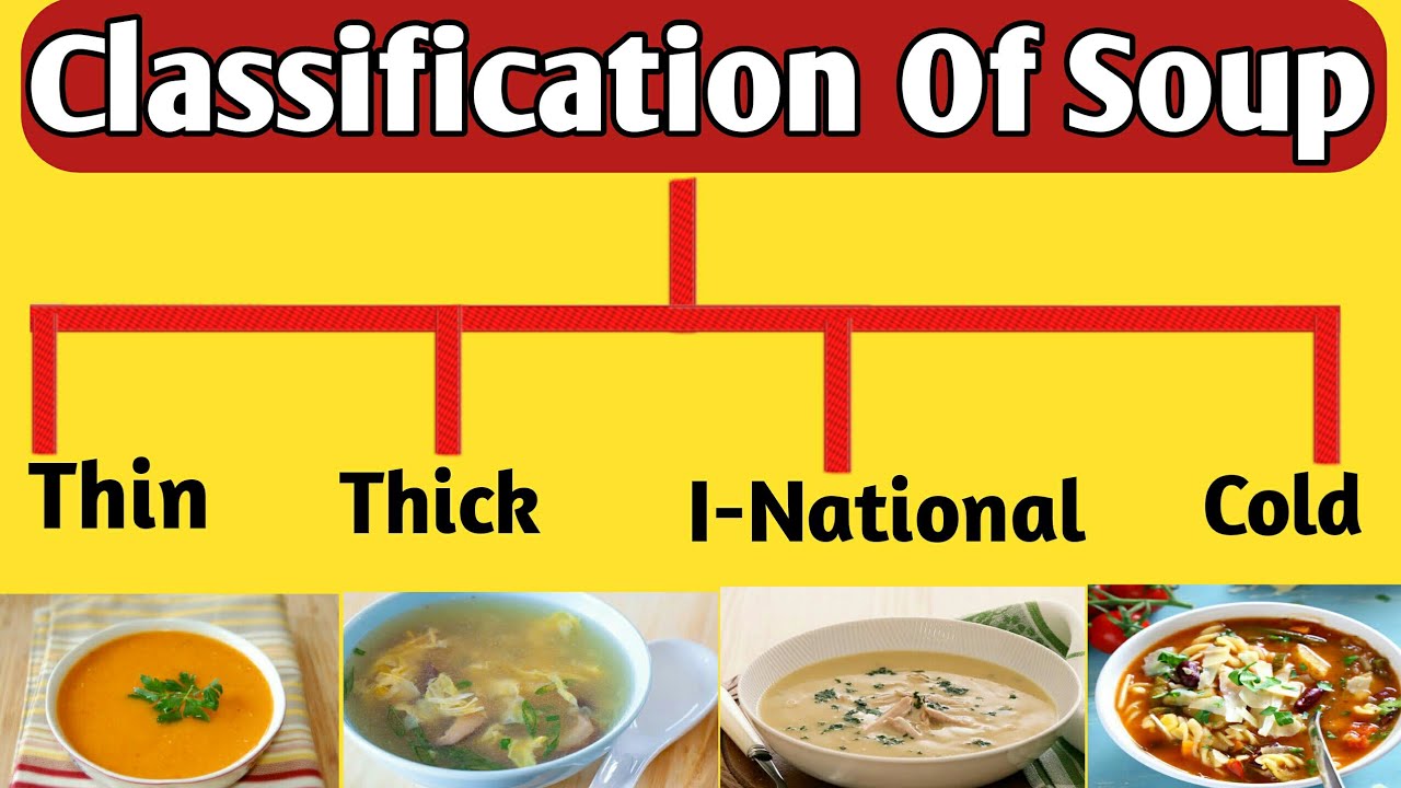 Are there any soups that are not thin or thick?
