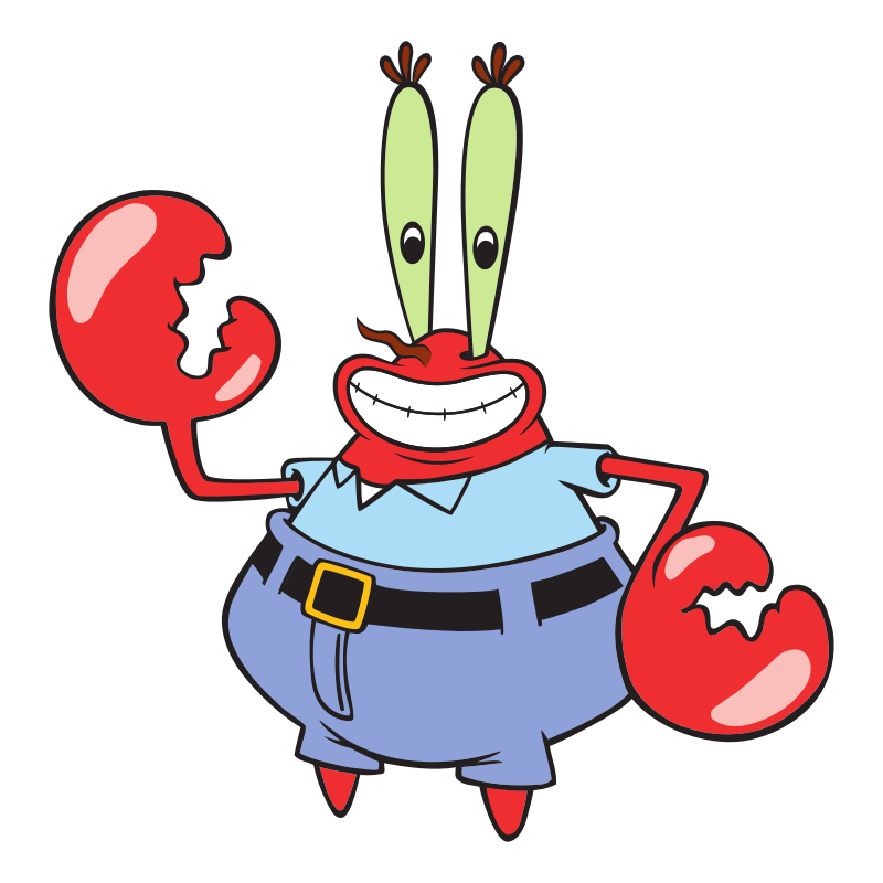 Are there crabs in SpongeBob?