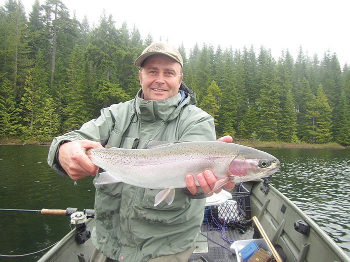 Are there trout on Vancouver Island?