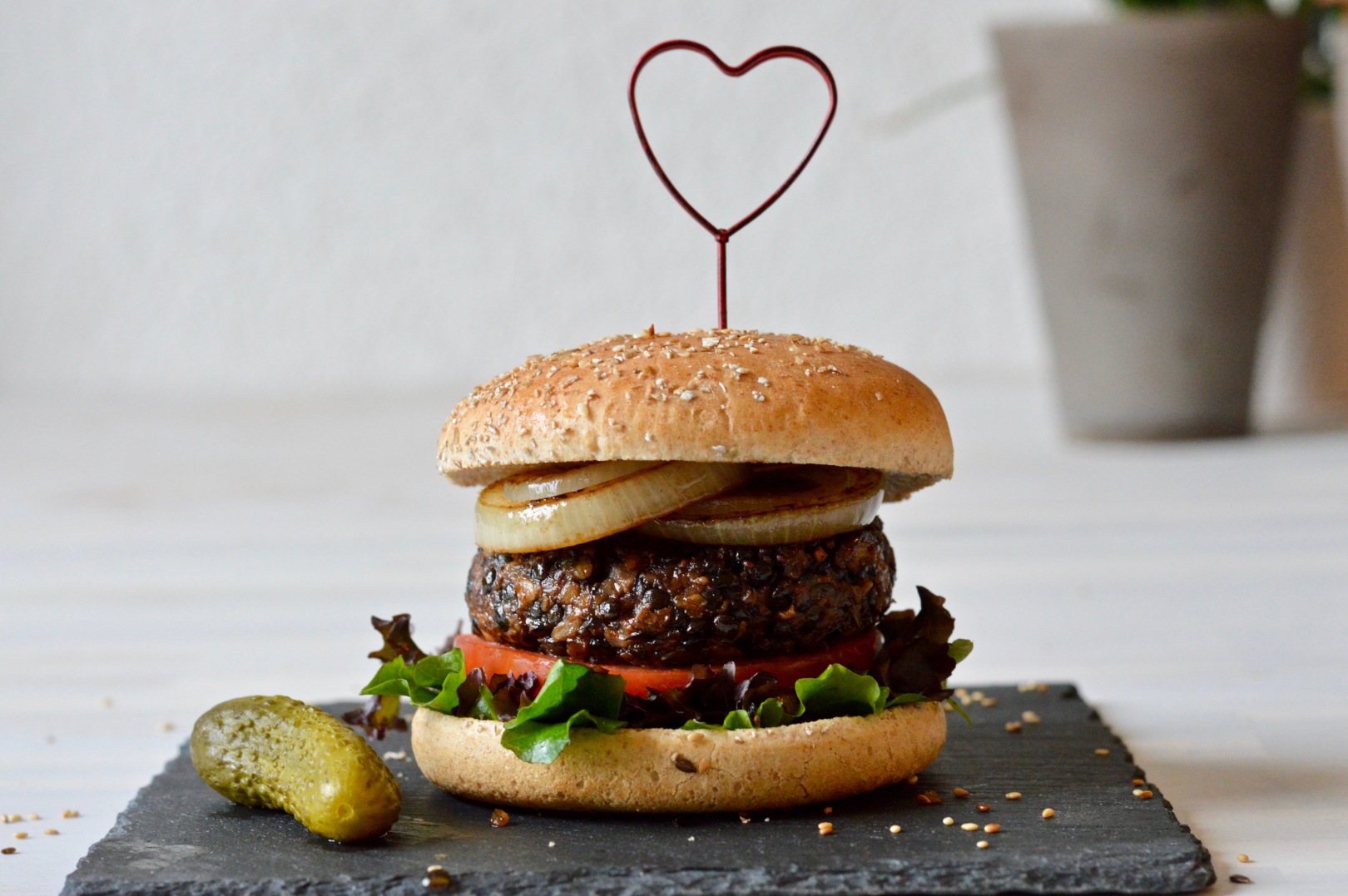 Are vegan burgers heart healthy?