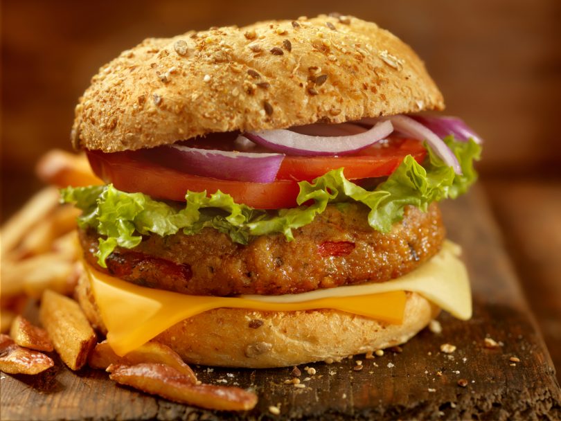 Are veggie burgers considered processed food?