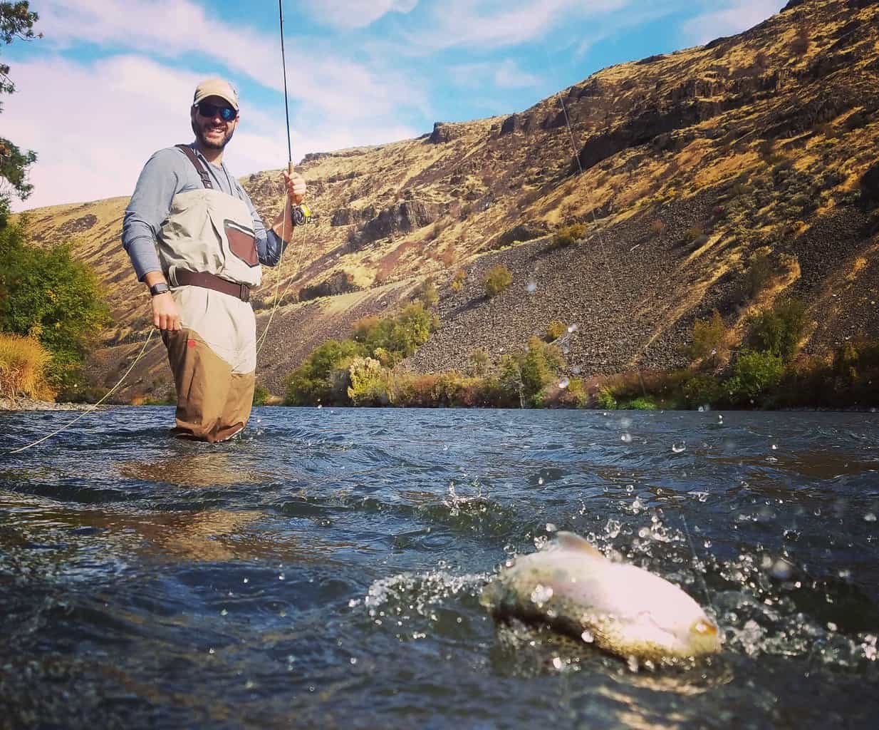 Are Washington rivers open for fishing?