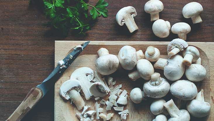 Are white mushrooms fattening?