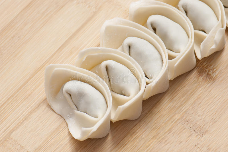 Are wontons raw?