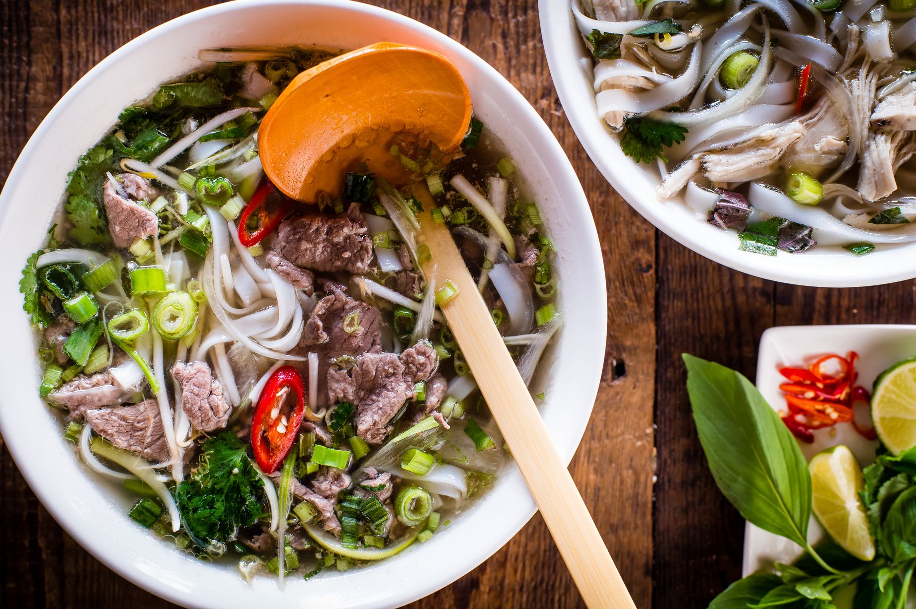 Are you supposed to drink all the pho broth?