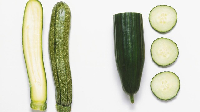 Are zucchini and cucumber the same family?