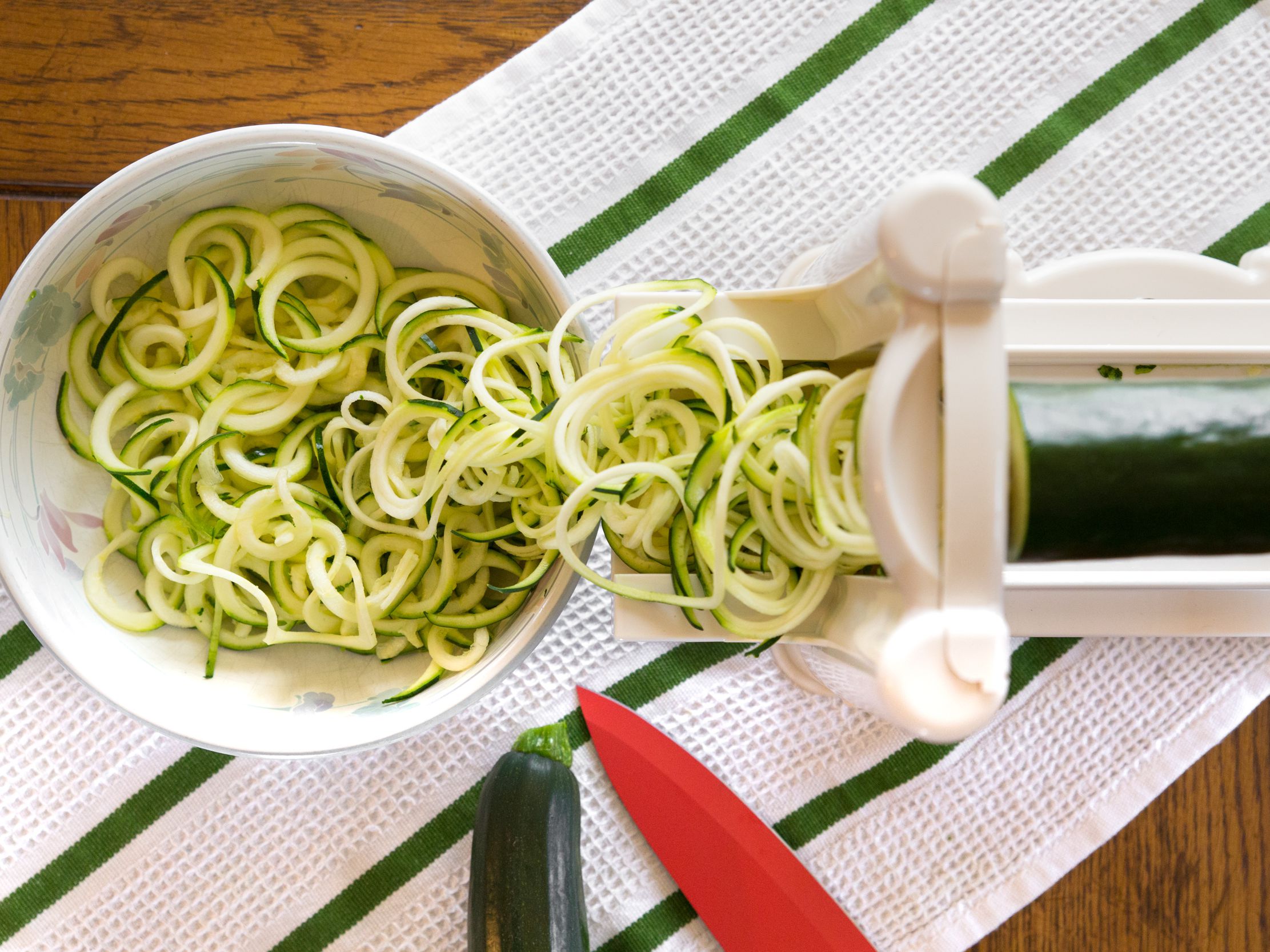 Are zucchini noodles high in carbs?