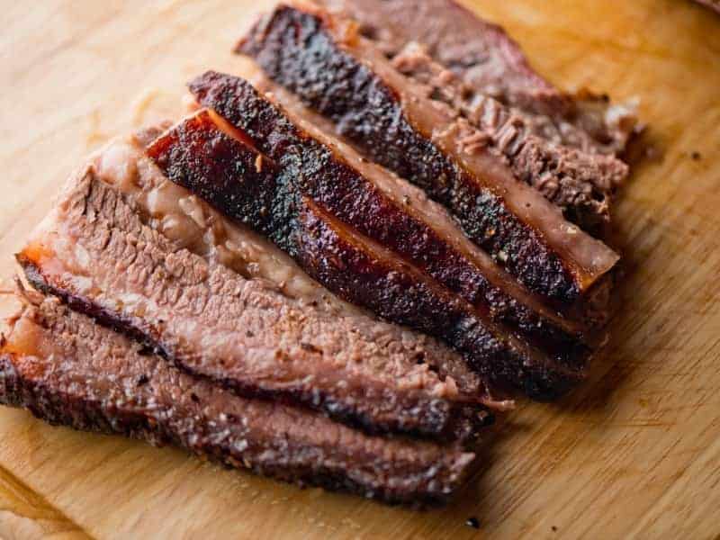 At what temperature is a brisket overcooked?