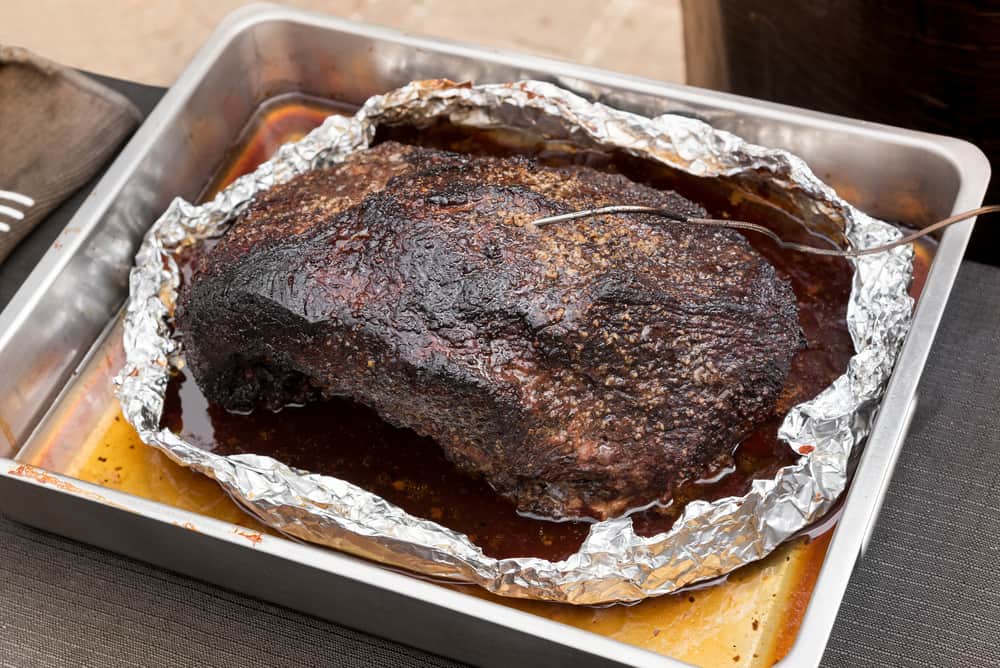 Can a brisket rest overnight?