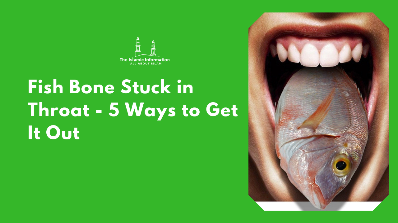 Can a fish bone stay stuck in your throat?