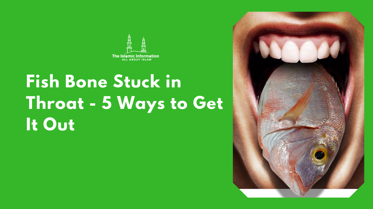 Can a fish bone stays stuck in your throat?