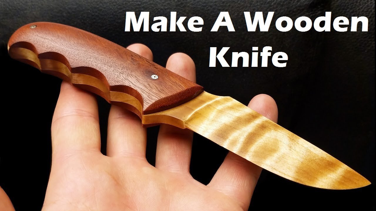 Can a knife be made of wood?