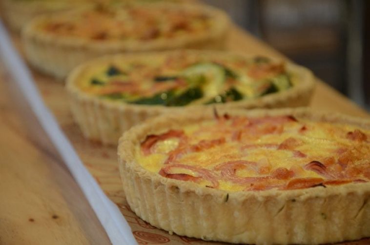 Can a quiche be made the night before?