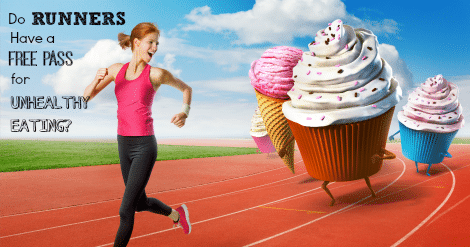 Can a runner eat anything?