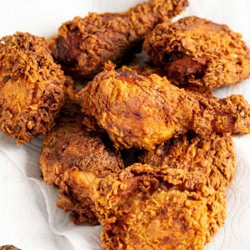 Can all-purpose flour make chicken crispy?