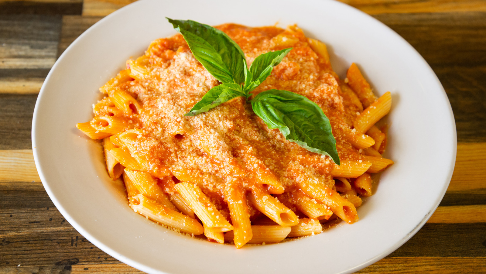 Can an alcoholic have penne alla vodka?