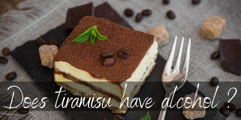 Can an alcoholic have tiramisu?