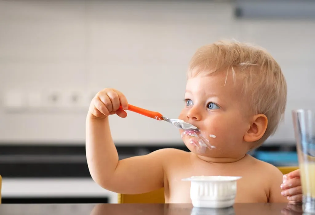 Can babies eat food with milk in it?