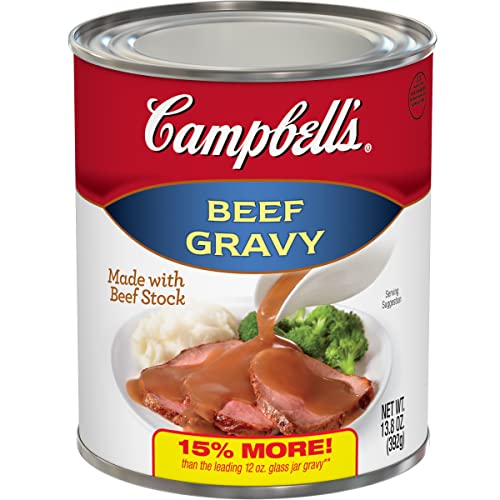 Can beef gravy be substituted for beef broth?