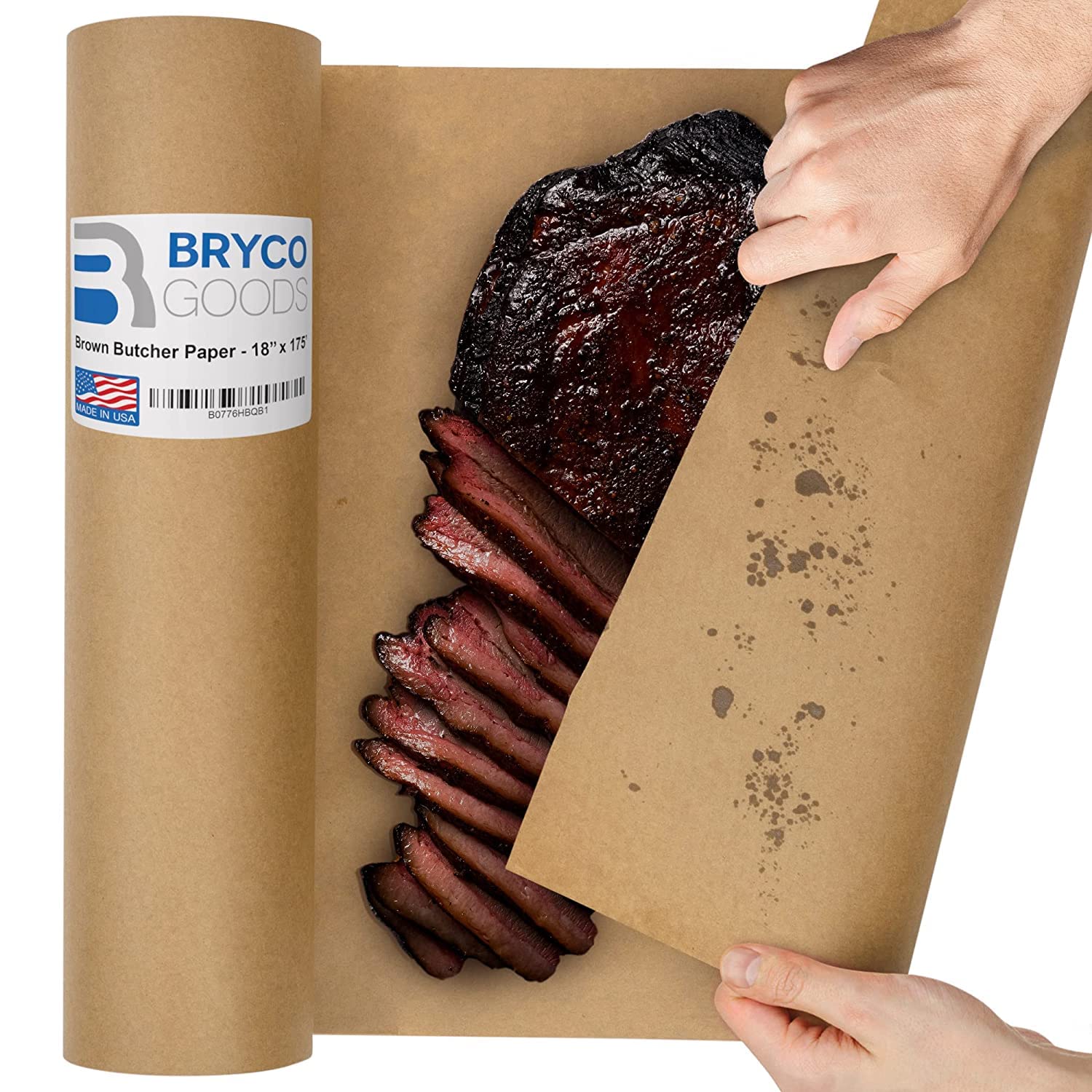 Can brown kraft paper be used as butcher paper?