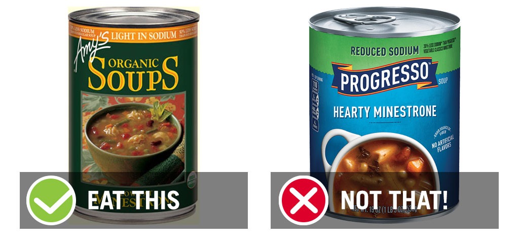 Can canned soup be healthy?