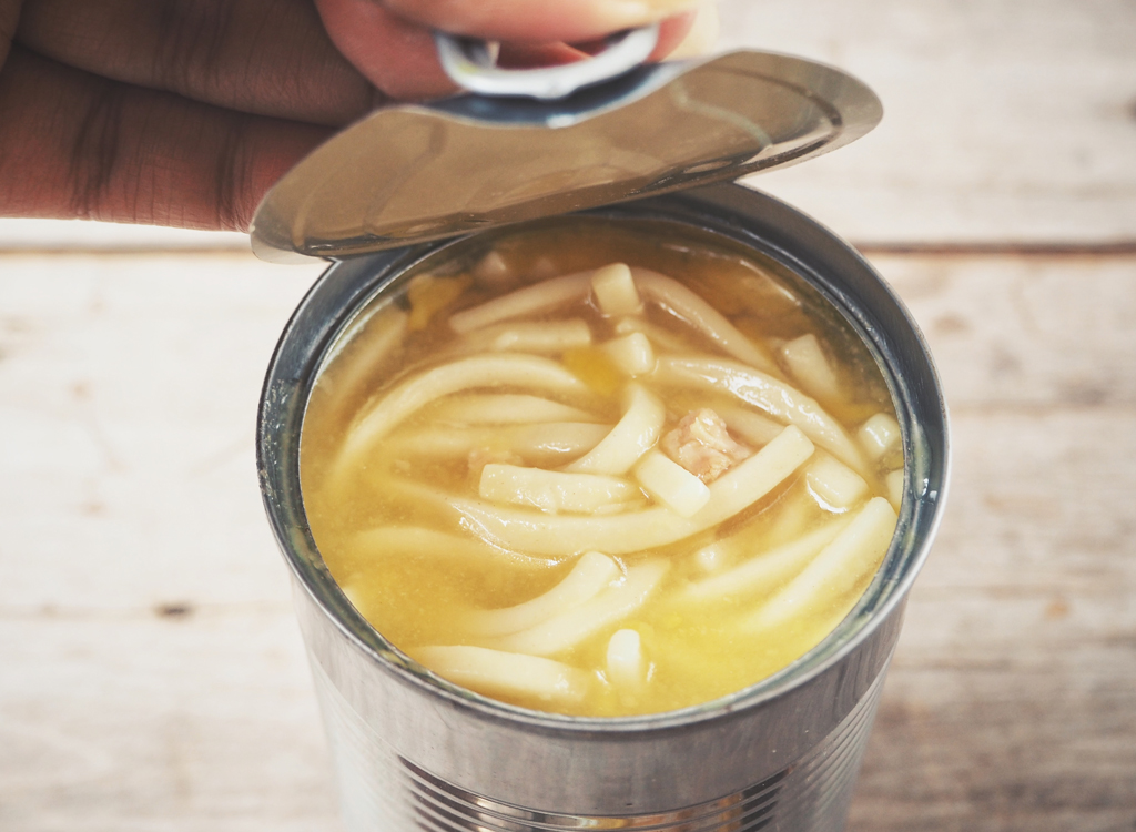 Can canned soup cause bloating?