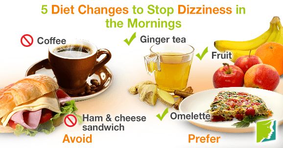 Can certain foods trigger dizziness?