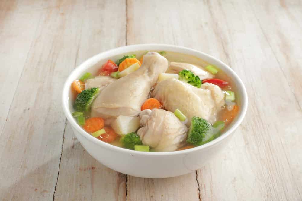 Can chicken cook in soup?