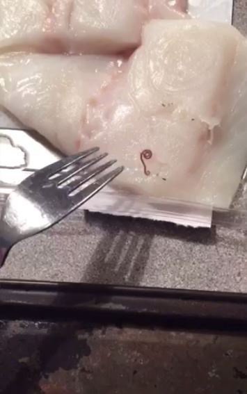 Can cod be eaten undercooked?
