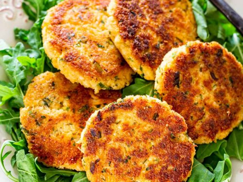 Can crab cakes be fried in olive oil?