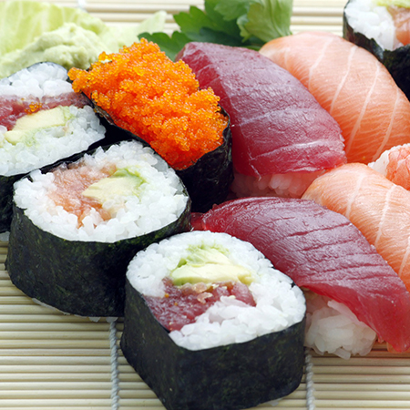 Can eat raw fish but not cooked?