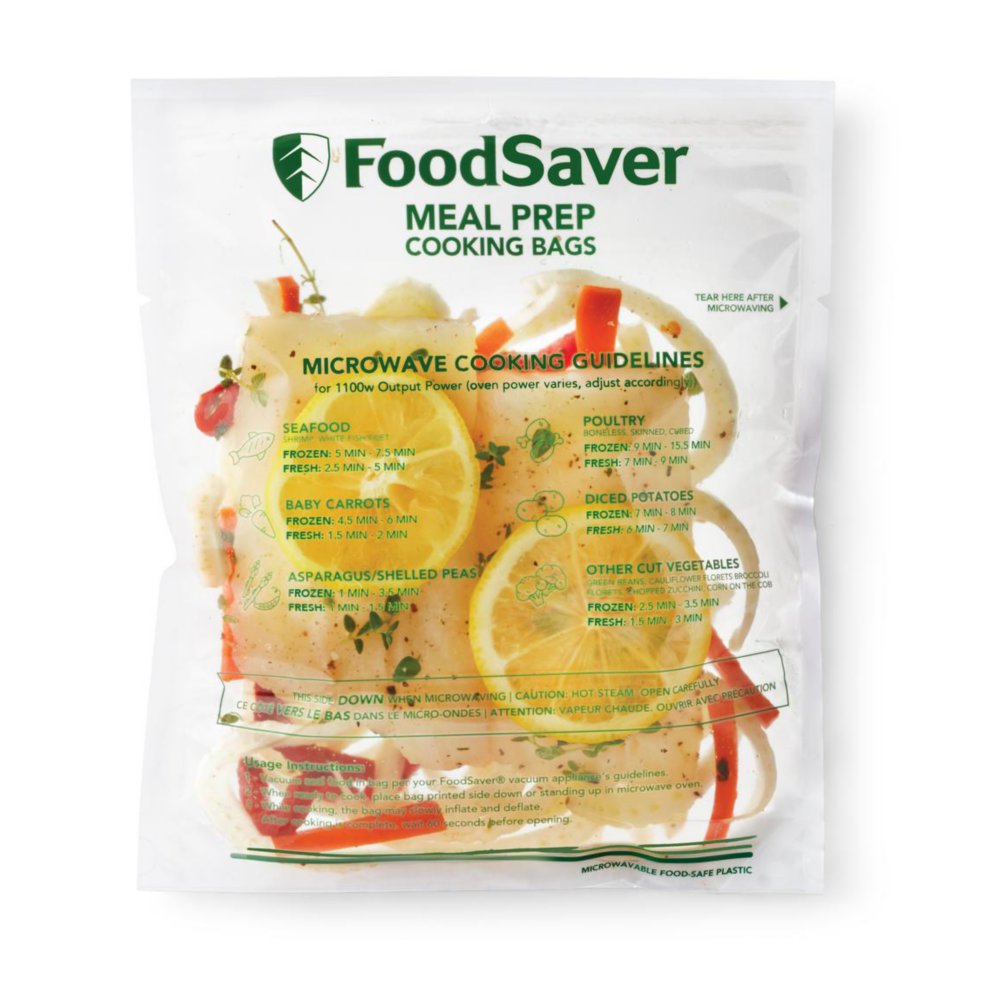 Can FoodSaver bags be microwaved?