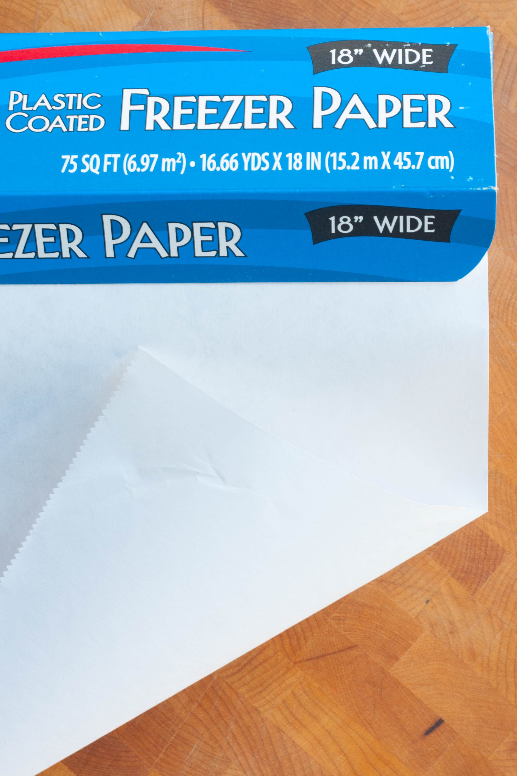 Can freezer paper be used as parchment paper?