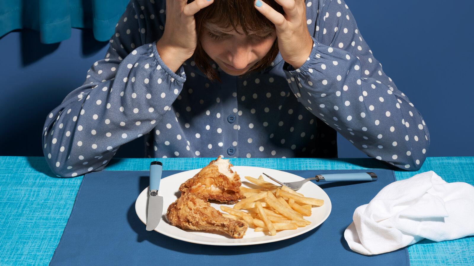 Can fried fish cause headaches?