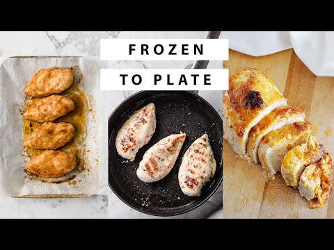 Can frozen chicken be cooked and then frozen again?