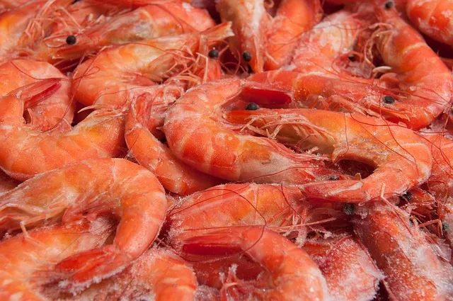 Can Frozen cooked prawns be reheated?