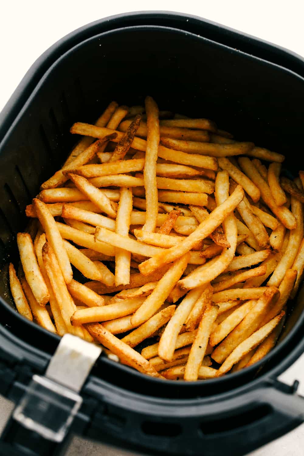 Can frozen fries be cooked in an air fryer?