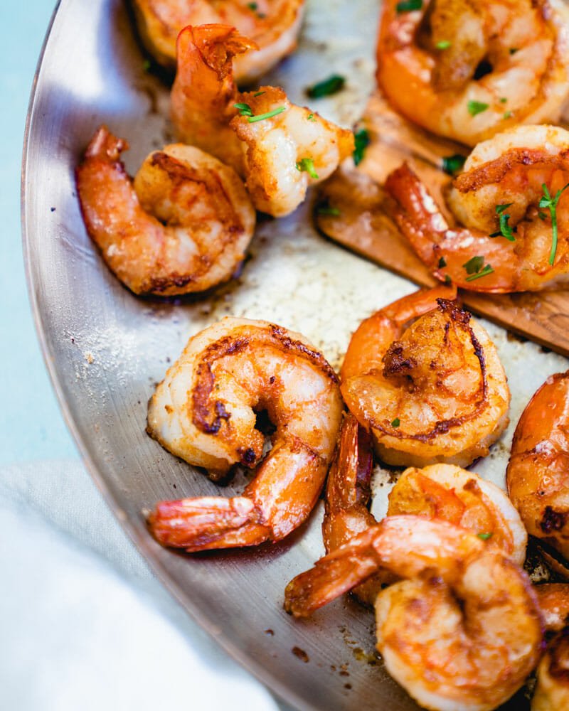 Can frozen shrimp be sauteed?