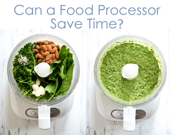 Can herbs be chopped in food processor?