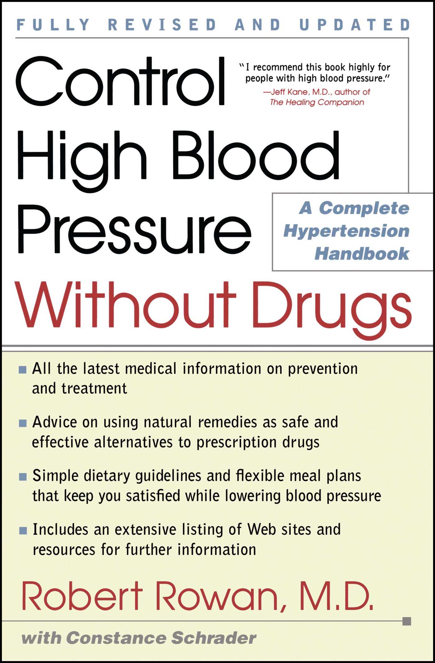 Can high blood pressure go away without medication?