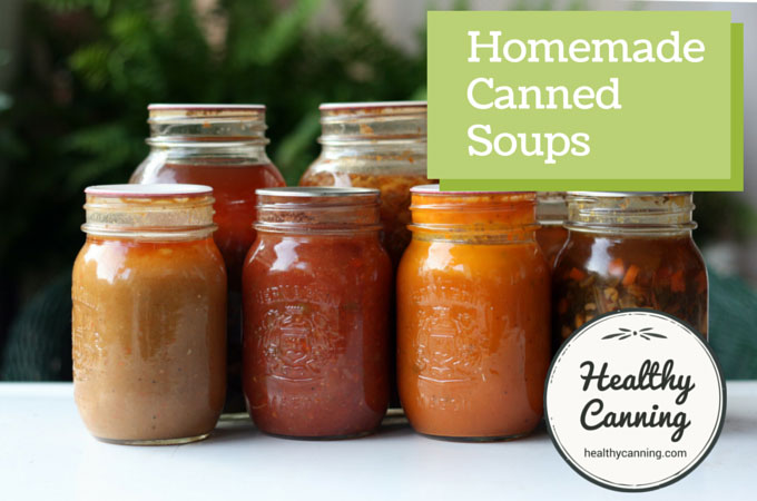 Can home made soup be canned?