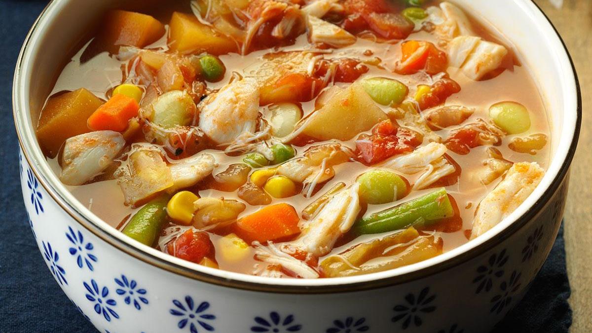 Can homemade crab soup be frozen?